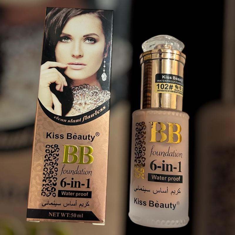 Jual BB FOUNDATION 6 IN 1 KB WATERPROOF 58248 (PERBOTOL) | Shopee Indonesia