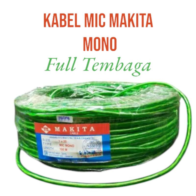 Jual Kabel mic makita 1meter - Kabel mic mono makita | Shopee Indonesia
