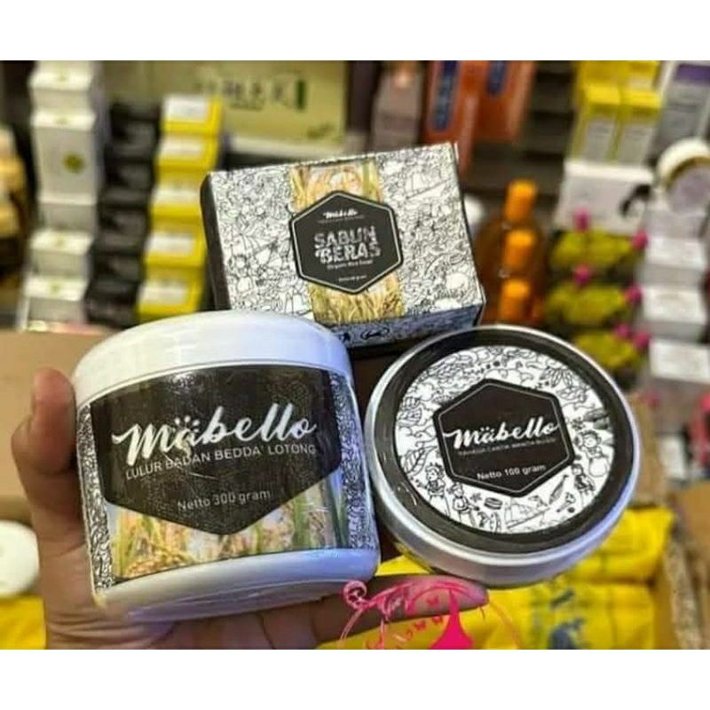 Jual Paket Mabello Sabun, Lulur Kecil dan Lulur Besar | Shopee Indonesia