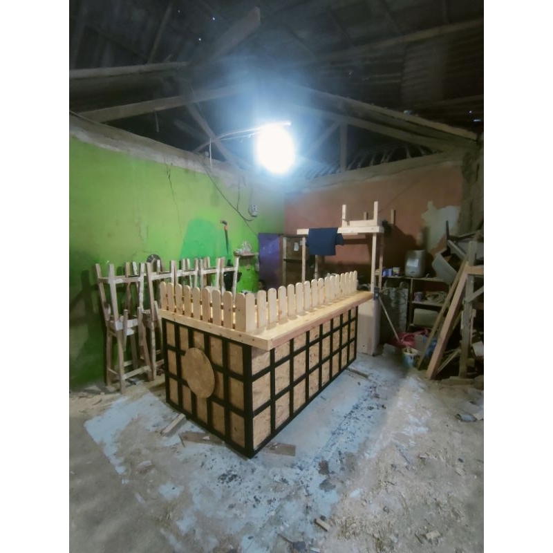 Jual Mini bar/Meja bar murah dari kayu jati Belanda | Shopee Indonesia