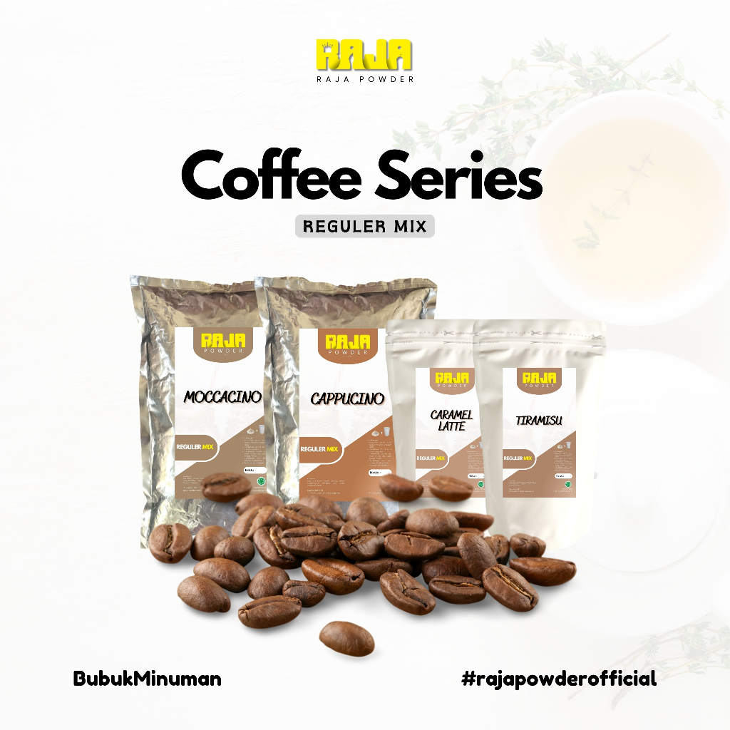 Jual Bubuk Minuman Coffee Series Varian Kopi Mix Powder 500 gram ...