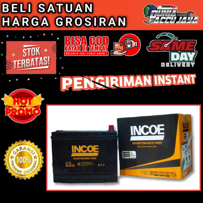 Jual Aki mobil Kering original ( bergaransi ) incoe mf Astra 80d26L ...