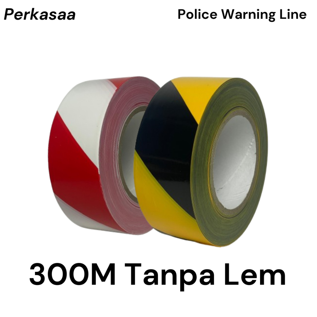 Jual Police Line / Garis Polisi 2 inch x 300 meter / Barricade Tape ...