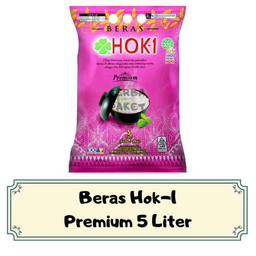 Jual Beras Hoki Premium 5 Liter | Shopee Indonesia