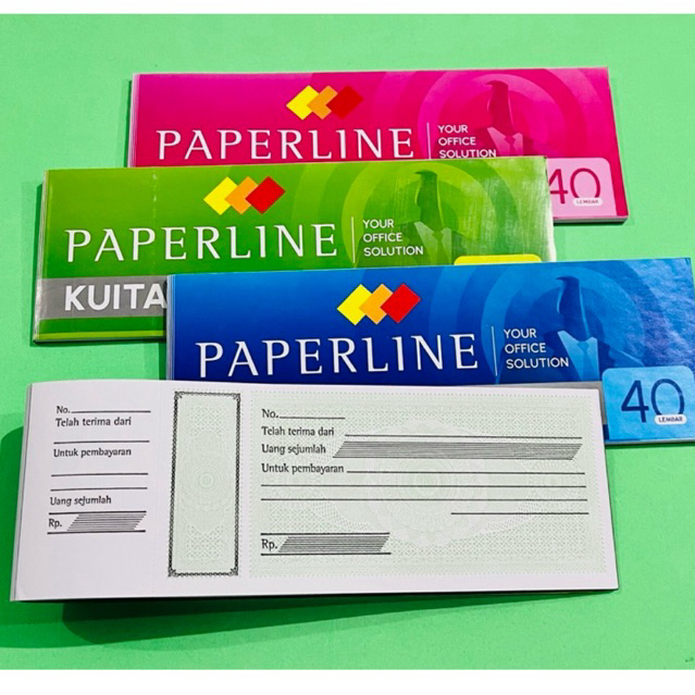 Jual BUKU KUITANSI/KWITANSI MINI PAPERLINE ISI 40 LEMBAR | Shopee Indonesia