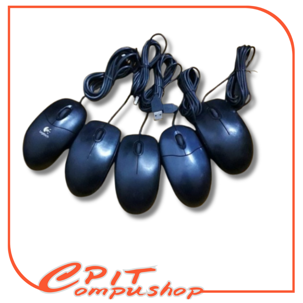 Jual MOUSE LOGITEC USB MULUS SEPERTI BARU | Shopee Indonesia