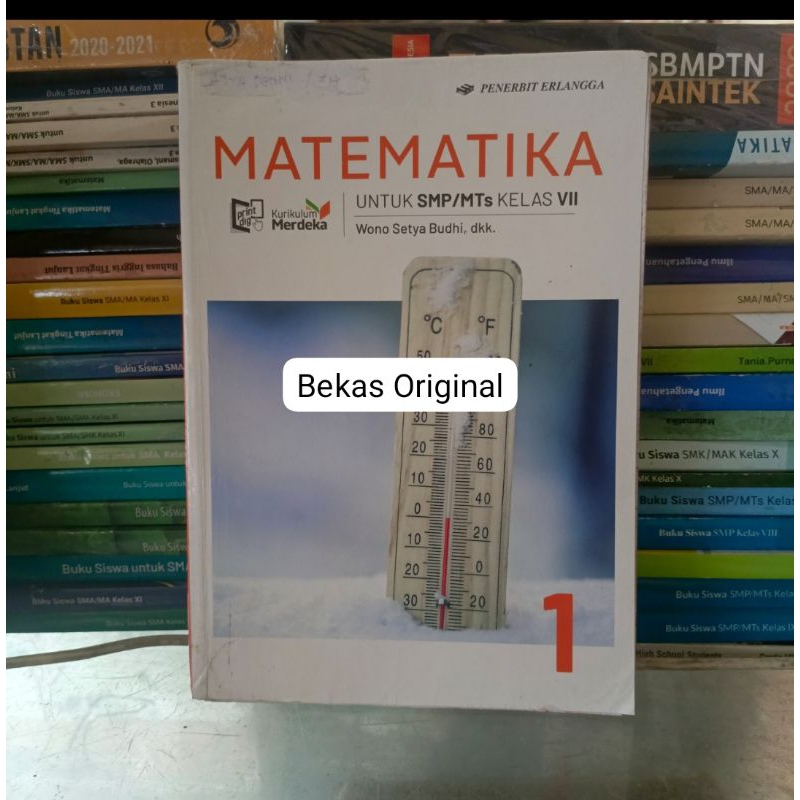 Jual MATEMATIKA SMP Kelas 7 VII Kurikulum Merdeka Penerbit Erlangga | Shopee Indonesia