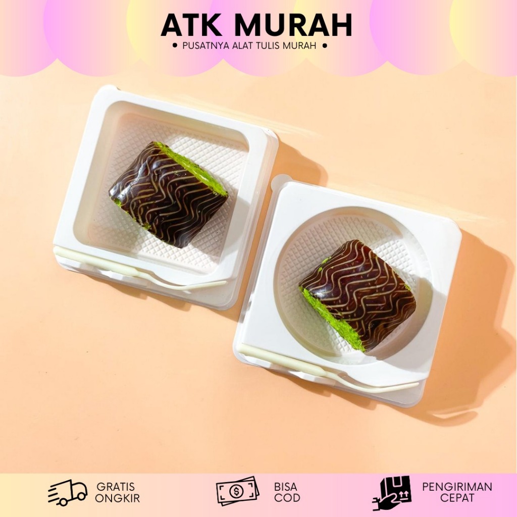 Jual MIKA KOTAK BOX BOLU GULUNG PUTIH POLOS SIMPLE ROLL UK 11,5 X 11,5 ...