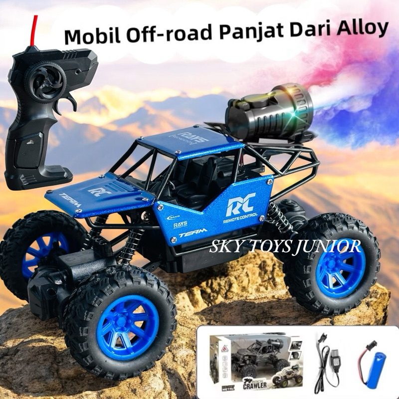 Jual Mobil Remote Control Rc Off Road Mobil Rc Spray Alloy Climbing Car Powerful Dengan EFEK ...