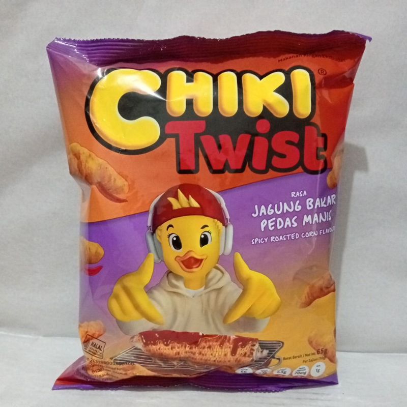 Jual Chiki Twist Rasa Jagung Bakar Pedas Manis 65g | Shopee Indonesia