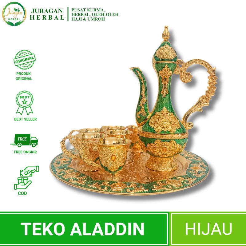 Jual TEKO ALADDIN SET | TEKO AIR ZAM ZAM SET |JURAGANHERBAL5 | Shopee ...