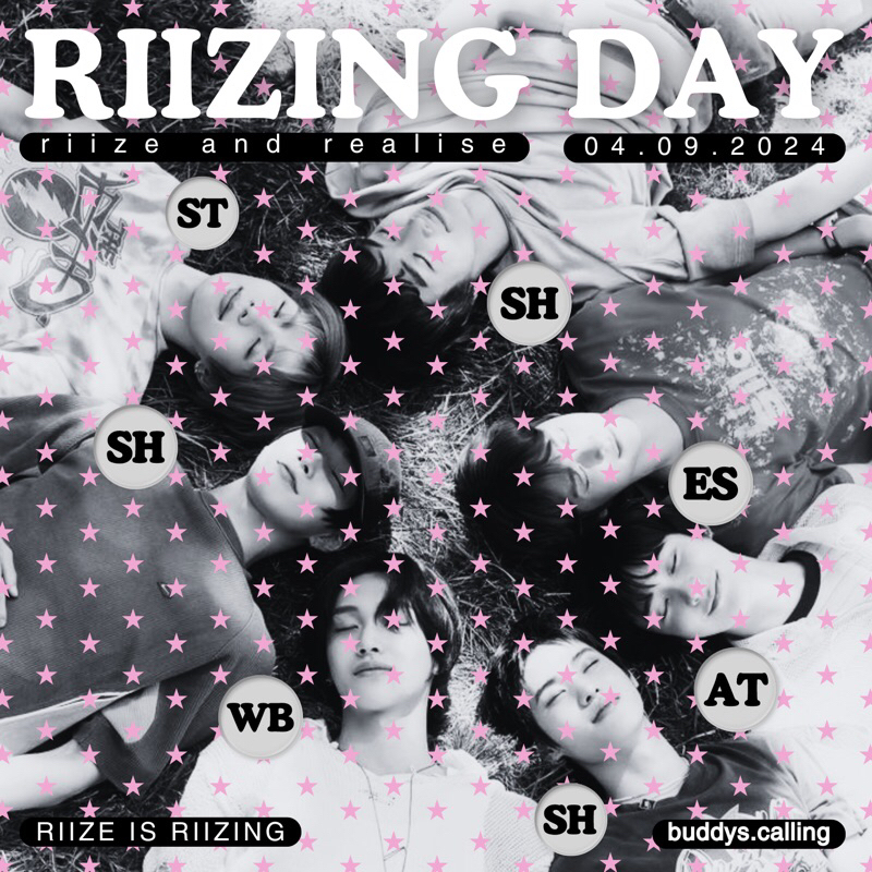 Jual RIIZING DAY a6 sticker sheet | Shopee Indonesia