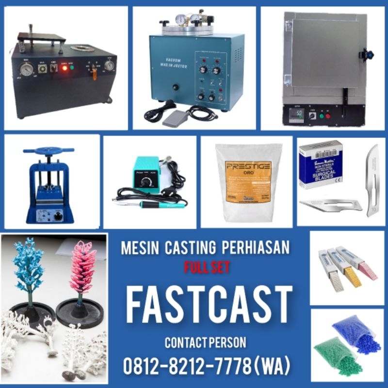 Jual Mesin Casting Perhiasan Murah Fullset FREE TRAINING | Shopee Indonesia