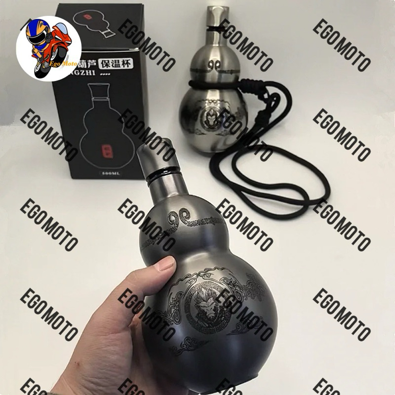 Jual Gourd Stainless steel thermo flask, wukong tumbler flask, botol ...