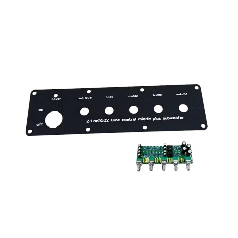 Jual PANEL DEPAN Tone control stereo 2.1 subwoofer ne5532 | Shopee ...
