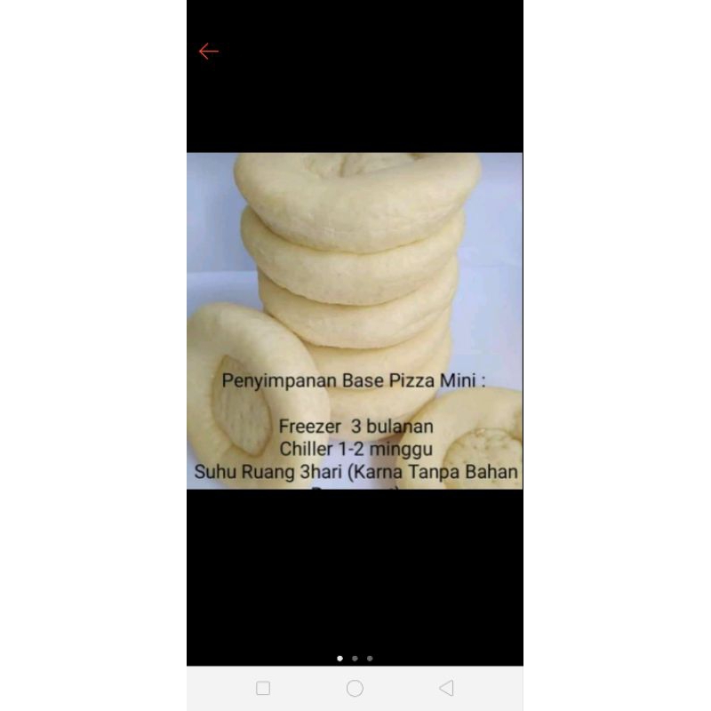 Jual Pizza Mini Crunchy Ukuran 10cm Polos ( isi 5 pcs ) | Shopee Indonesia