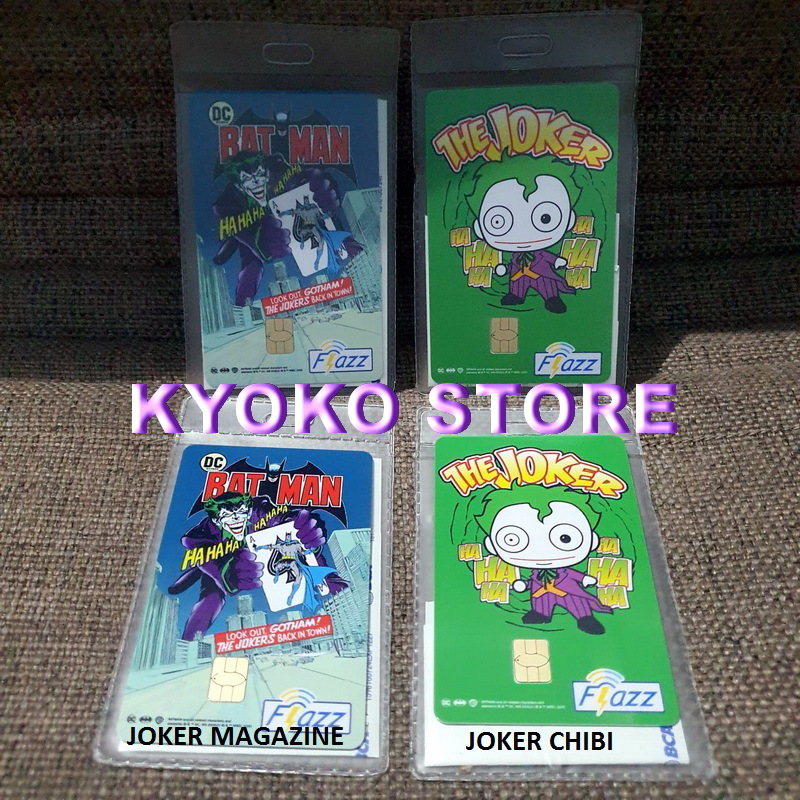 Jual Kartu Flazz Joker Chibi Eyes Joker Magazine Batman Gen2 | Shopee ...