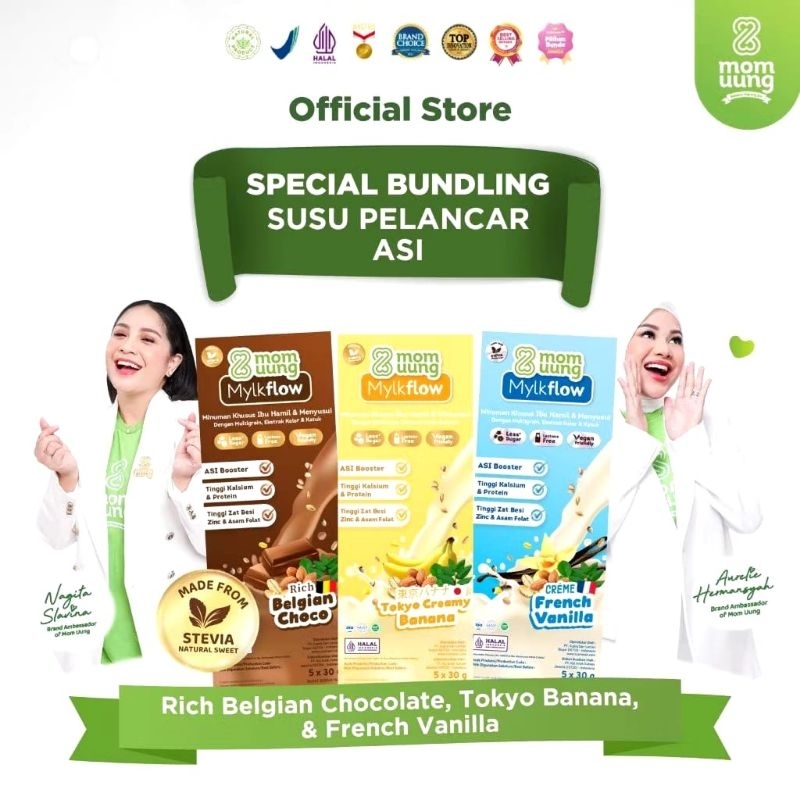 Jual Susu Mylkflow Mom Uung / Susu Booster ASI | Shopee Indonesia