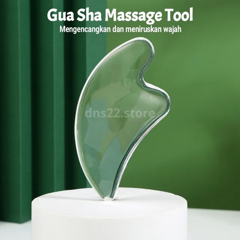 Jual Facial Gua Sha Board Beauty Gua Sha Kristal Alami Alat Pijat Batu ...