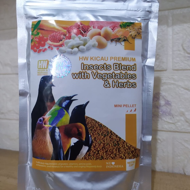 Jual Hw kicau premium voer pakan untuk burung murai batu anis merah dan ...