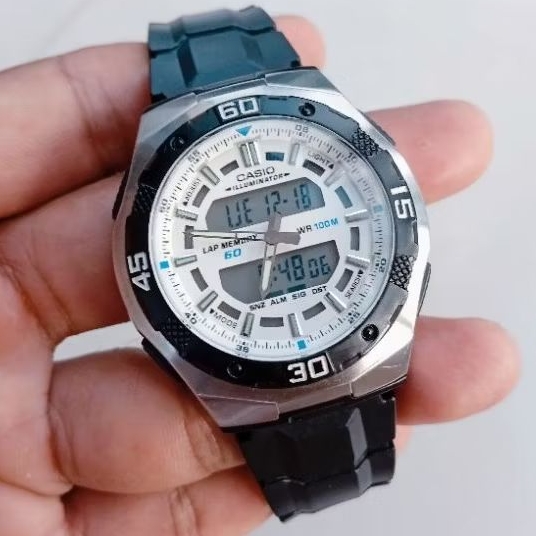 Jual JAM CASIO ANALOG DIGITAL MESIN ORIGINAL CASIO JAPAN. MULUS NORMAL ...