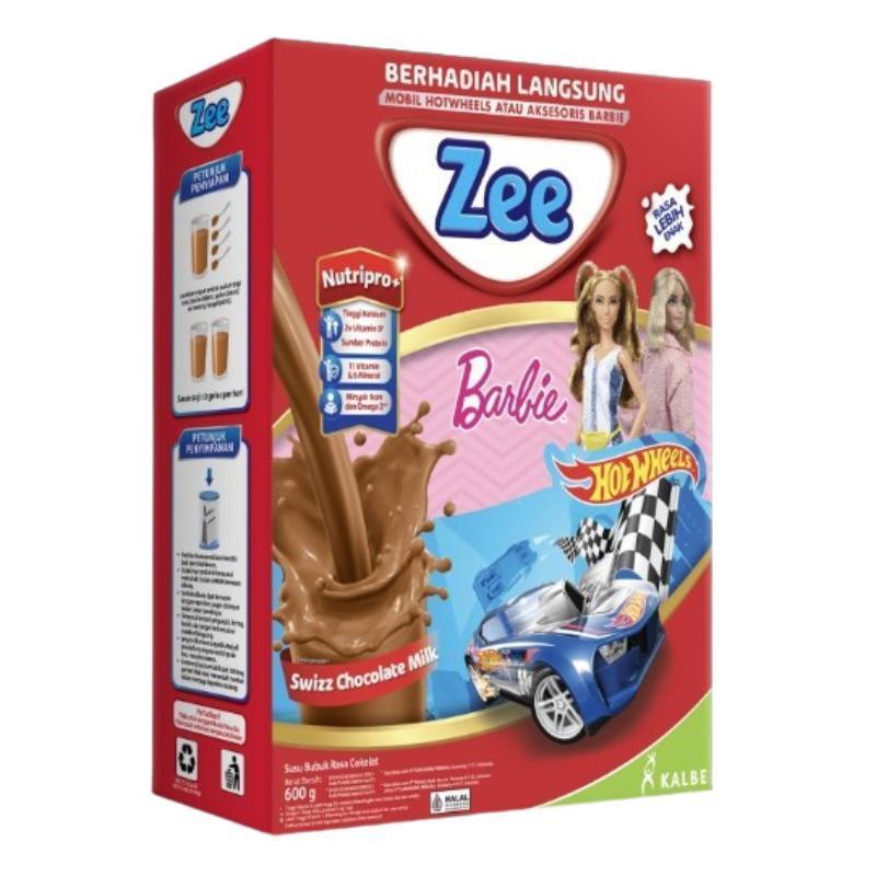 Jual Zee Reguler Swiss Chocolate Milk Box 600 g | Shopee Indonesia