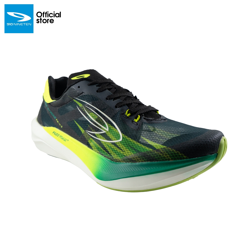 Jual 910 Sepatu Lari HAZE STRIKE PRIME HITAM/HIJAU-LIME | Shopee Indonesia