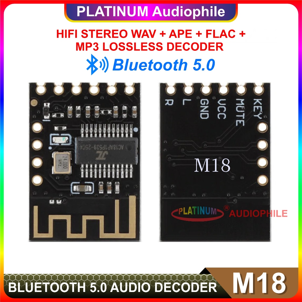 Jual Modul Bluetooth 5.0 Original Chip Stereo Audio Recevier MP3 ...