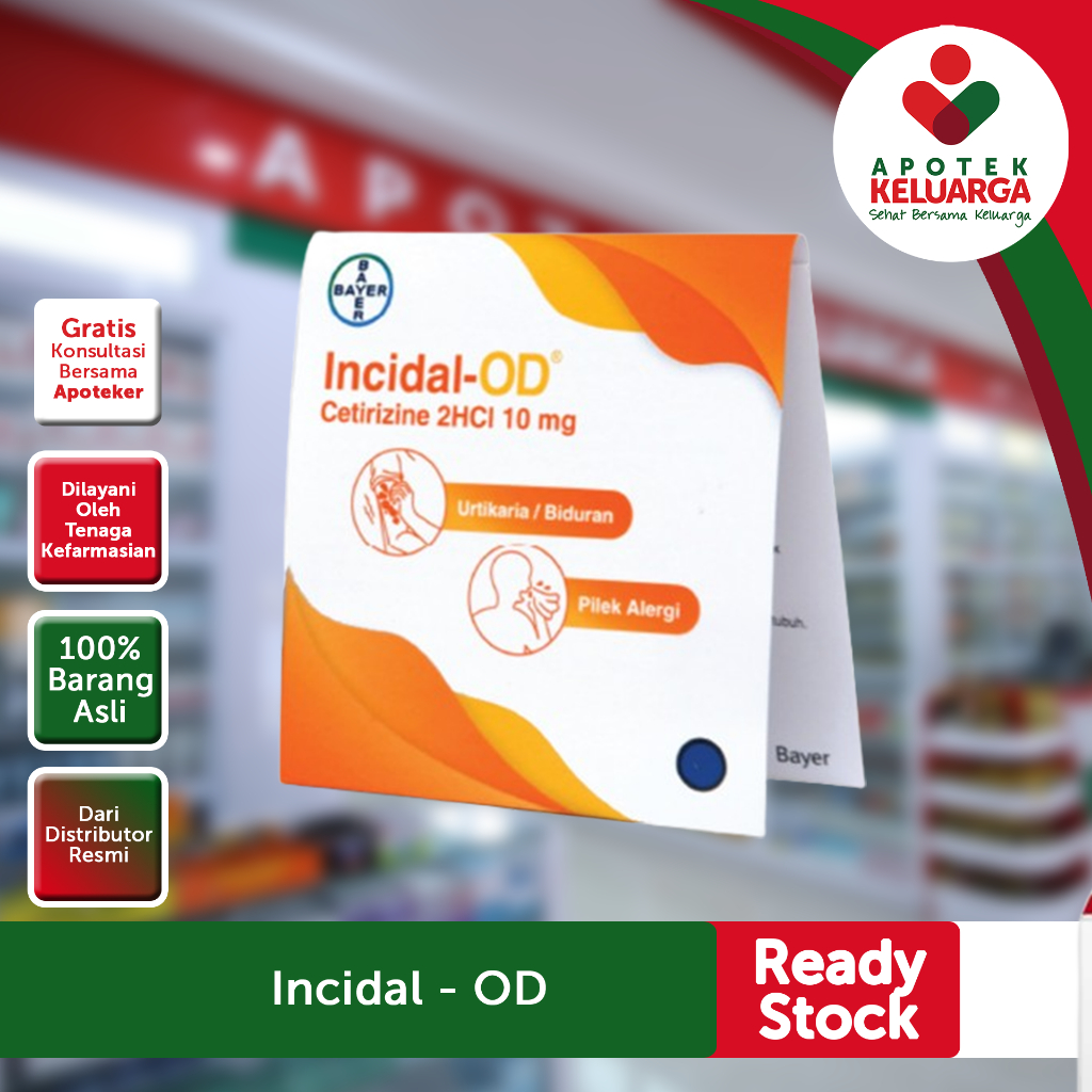 Jual Incidal-OD 4 Kapsul | Shopee Indonesia