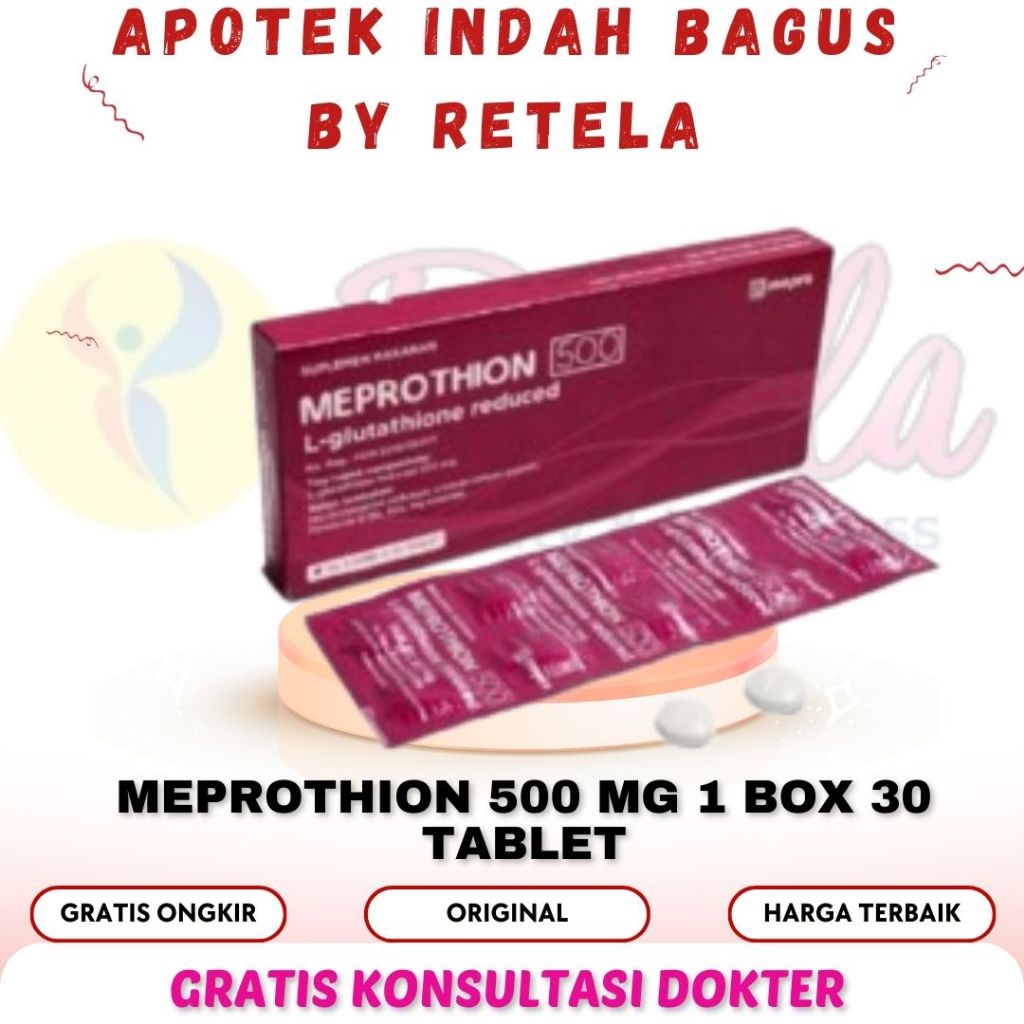 Jual Meprothion 500 Mg 1 Box 30 Tablet | Shopee Indonesia
