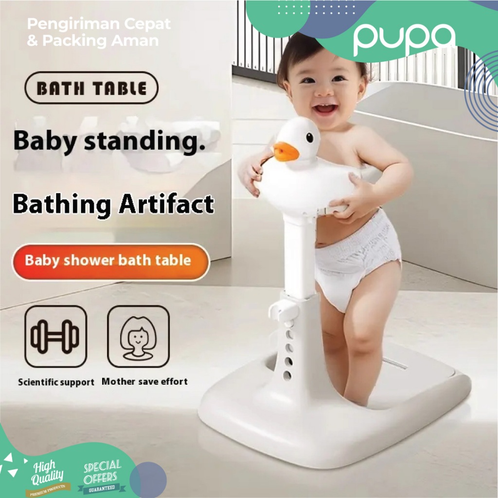 Jual Baby Shower Standing Bath Duck - Tempat Mandi Bayi Adjustable ...