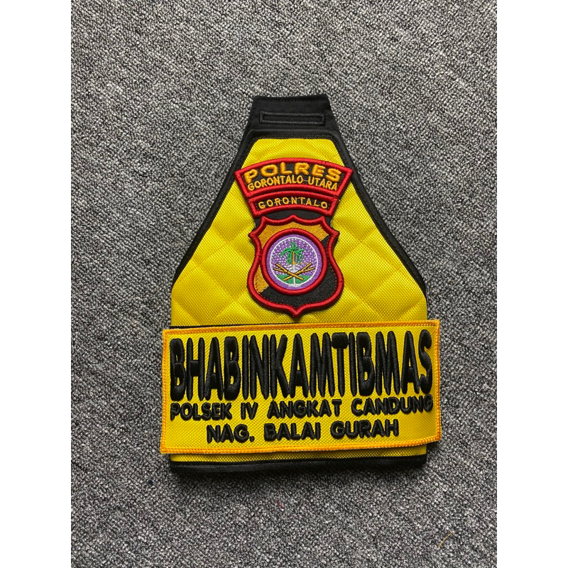 Jual BAN LENGAN BHABINKAMTIBMAS bisa reques logo sesuai ke inginan ...