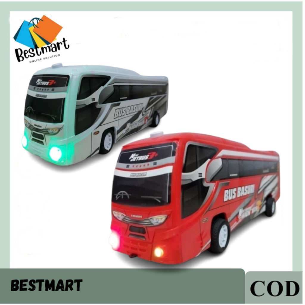 Jual MAINAN BUS BASURI OM TELOLET ADA MUSIK DAN LAMPU - MOBIL BIS ...
