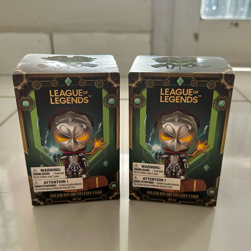 Jual [READY INA] OPENED‼️ MINISO LEAGUE OF LEGENDS ZAUN EDITION BLIND ...
