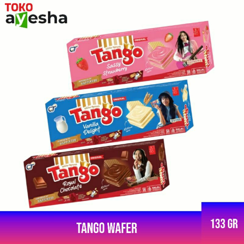 Jual Tango Wafer 133 gr - 3 Varian Rasa | Shopee Indonesia