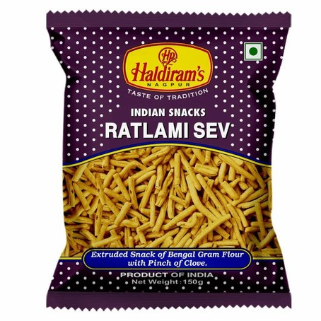 Jual Ratlami Sev Haldiram / Snack India Cemilan Haldirams 150 Grams | Shopee Indonesia