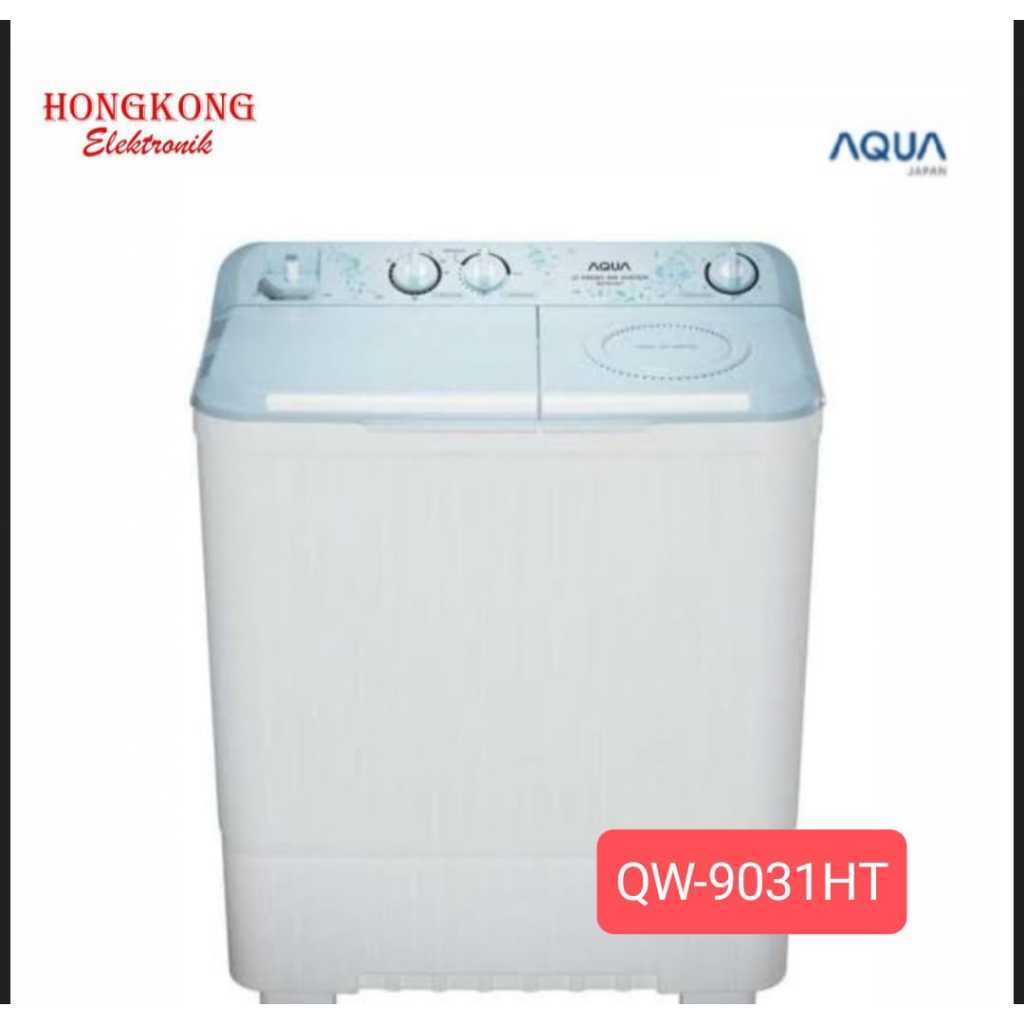 Jual Mesin Cuci AQUA 9kg QW-9031HT hijab mode qw9031ht | Shopee Indonesia