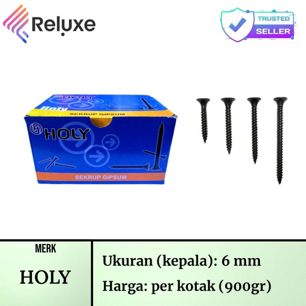 Jual HOLY Skrup Gipsum / Gypsum / Drywall Berat ~900gr Ukuran 6 mm ...
