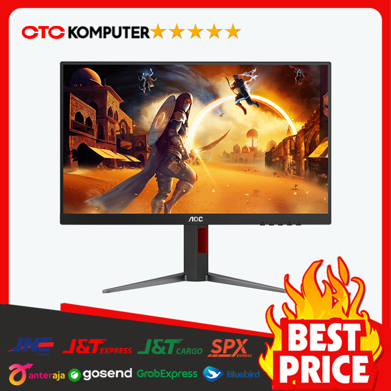 Jual Monitor AOC LED IPS 24G4 - Full HD 180Hz 24" Inch | Shopee Indonesia