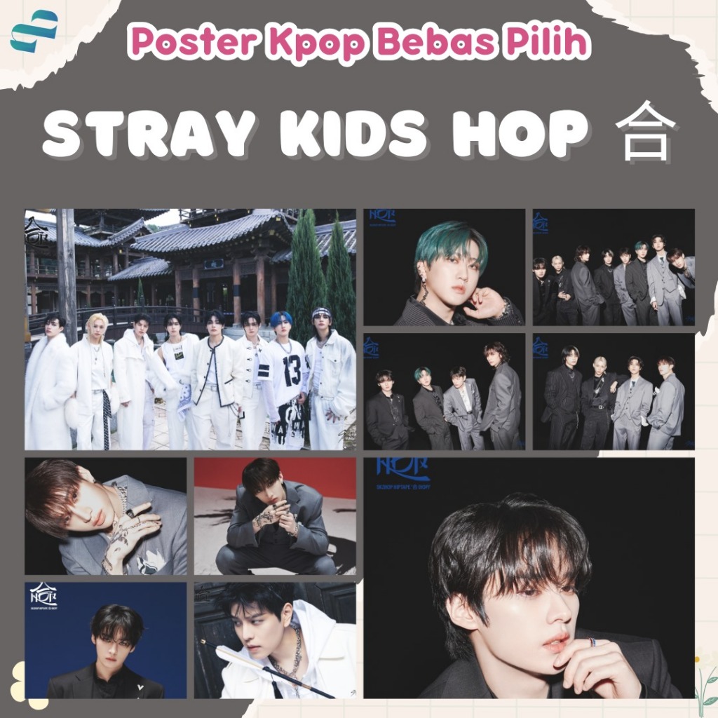 Jual Poster STRAY KIDS HOP - Poster Kpop A4 A5 A6 (Part 2) | Shopee ...