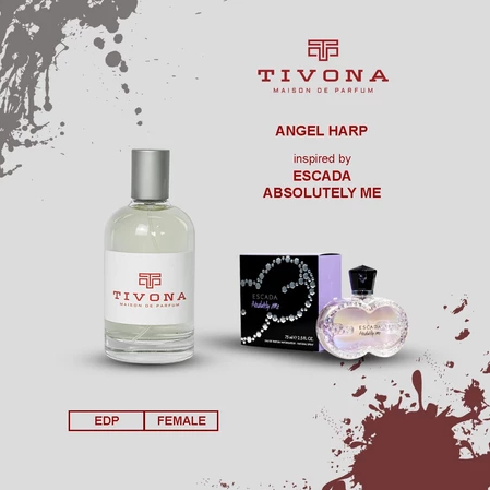 Jual TIVONA PARFUMS ANGEL HARP (ESCADA - ABSOLUTELY ME) | Shopee Indonesia