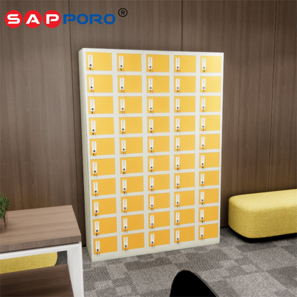 Jual SAPPORO HANNOVER - Loker Besi 50 Pintu | Steel Locker 50 Doors ...