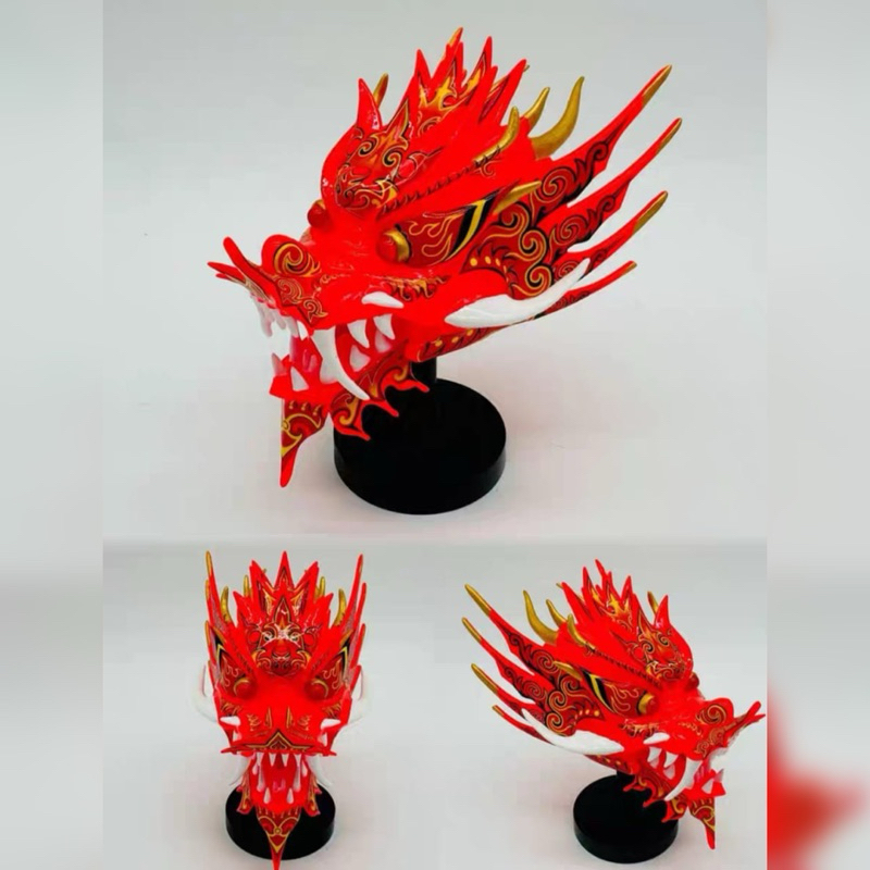 Jual MINIATUR LIONG ATAU NAGA MINI ( KEPALA ONLY ) | Shopee Indonesia