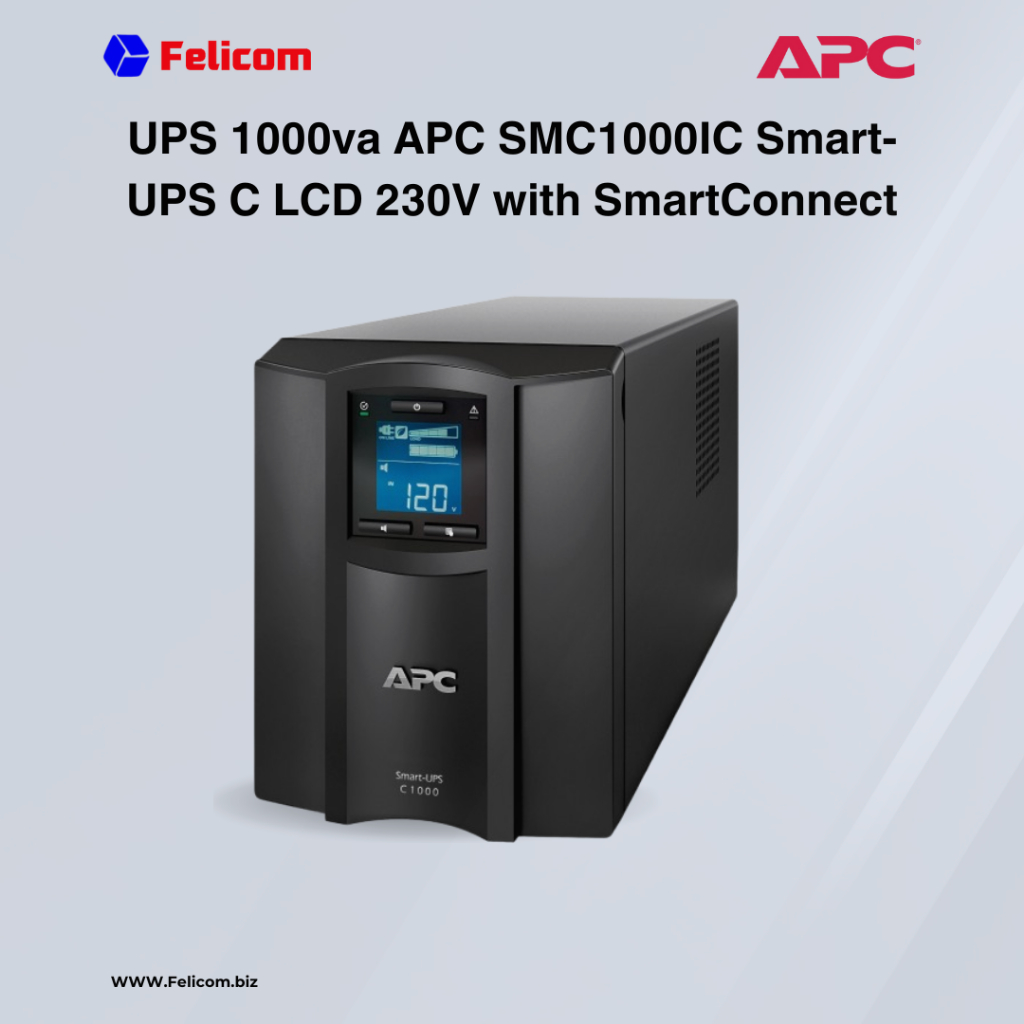 Jual UPS 1000va APC SMC1000IC Smart-UPS C LCD 230V with SmartConnect | Shopee Indonesia