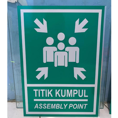 Jual Rambu/Sign Titik Kumpul (Assambly Point) | Shopee Indonesia