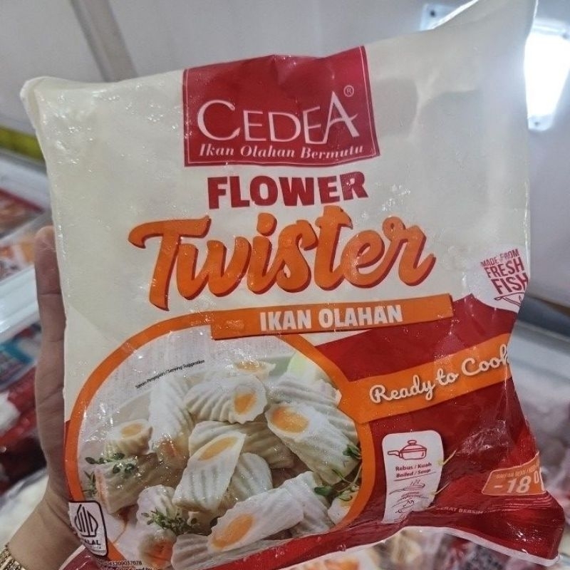 Jual CEDEA - FLOWER TWISTER OLAHAN IKAN 500GR | Shopee Indonesia