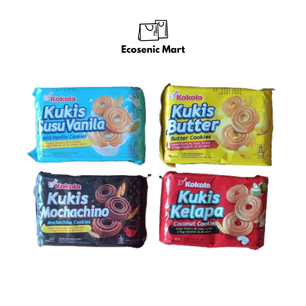 Jual Kokola Kukis Butter Cookies 218gr | Shopee Indonesia
