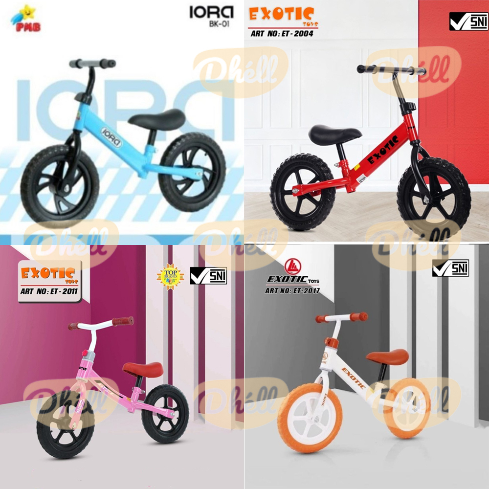 Jual PMB IORA EXOTIC Balance Bike / Push Bike / Sepeda Balance Anak ...