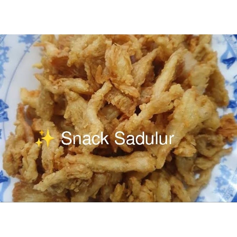 Jual KRIPIK JAMUR CRISPY ORIGINAL 250 GRAM SNACK MAKANAN RINGAN JAJANAN ...