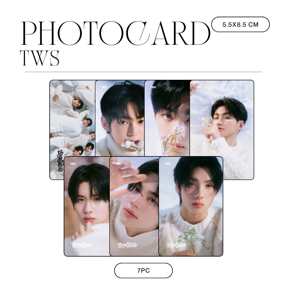 Jual PHOTOCARD TWS LAST BELL (ISI 7 PCS + LAMINASI 2 SISI) TANDA TANGAN TTD KPOP CARDS IDOL ...